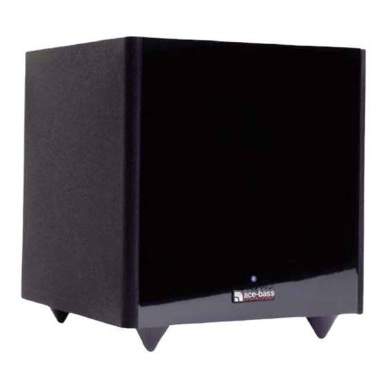 AUDIO PRO SUB B2.27 SUBWOOFER SPECIFICATIONS | ManualsLib