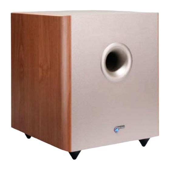 AUDIO PRO LEVEL SERIES 110 SUBWOOFER SPECIFICATIONS | ManualsLib