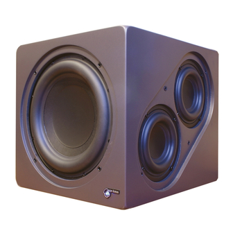 AUDIO PRO SUB ACE-BASS 2 SUBWOOFER INSTRUCTIONS | ManualsLib