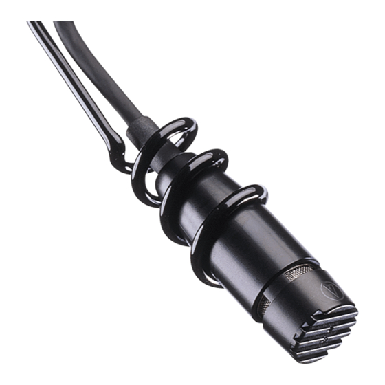 AUDIO TECHNICA UNIPOINT AT853PMWX MICROPHONE PRODUCT INFORMATION ...