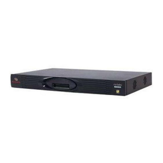 AVOCENT CYCLADES ACS1 SERVER BROCHURE | ManualsLib