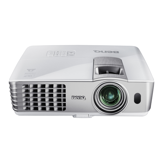 BENQ MS612ST PROJECTOR USER MANUAL | ManualsLib