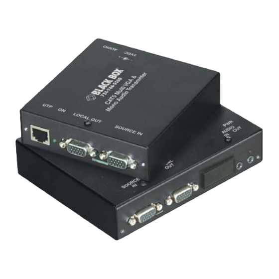 BLACK BOX AC1000A-R2 SPECIFICATIONS Pdf Download | ManualsLib