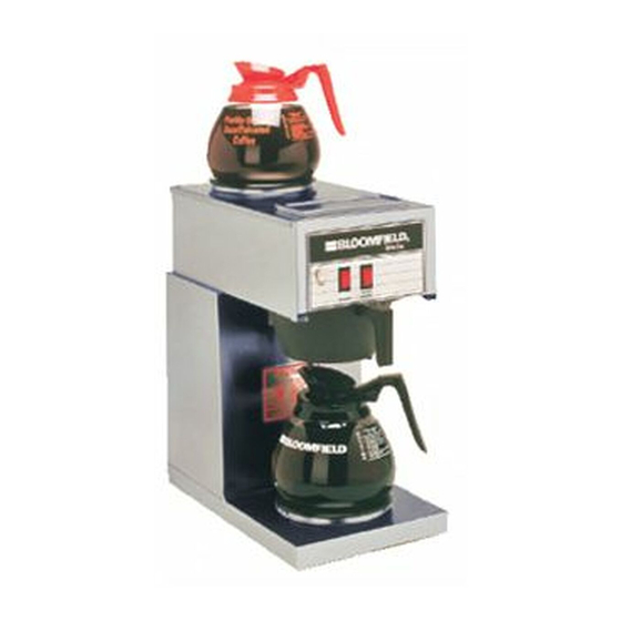 BLOOMFIELD 8542 COFFEE MAKER SPECIFICATIONS | ManualsLib