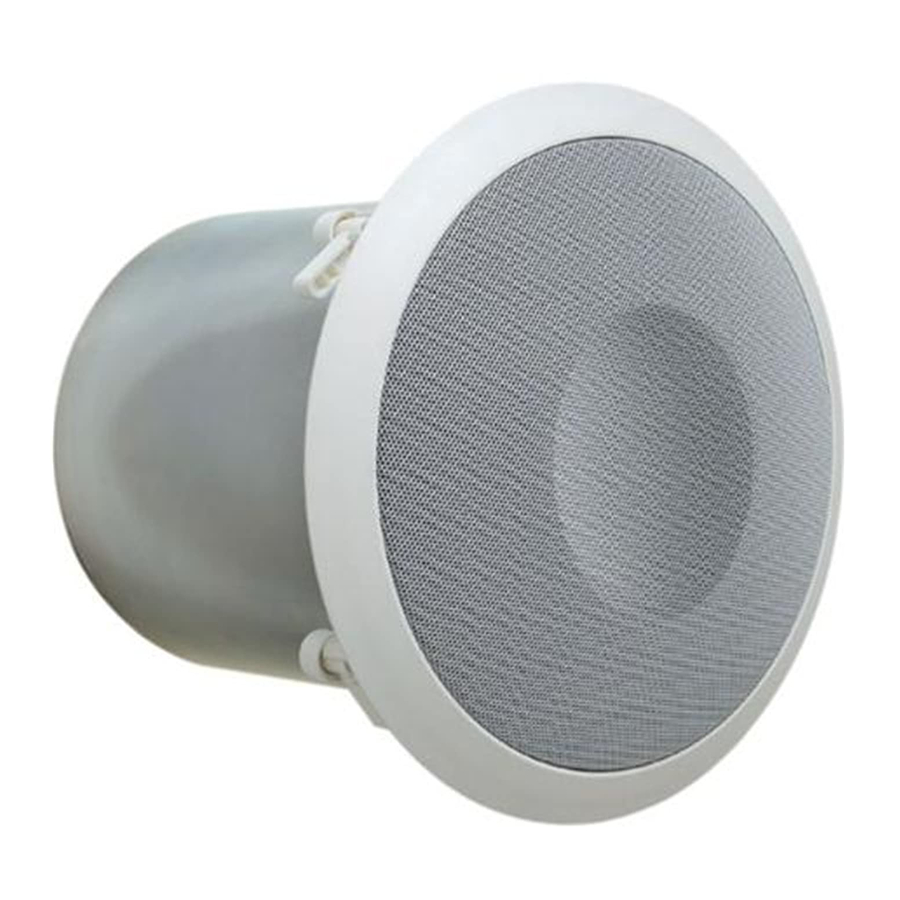 BOGEN NEAR ORBIT OCS1 SPEAKER SPECIFICATIONS | ManualsLib