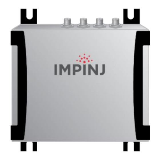 IMPINJ SPEEDWAY QUICK START MANUAL Pdf Download | ManualsLib