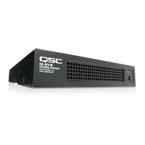 QSC Q-SYS CORE NANO HARDWARE USER MANUAL Pdf Download | ManualsLib