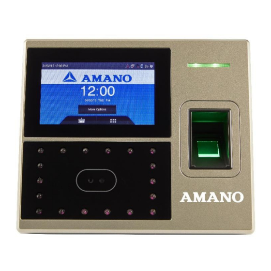 AMANO AFR-200 INSTRUCTION MANUAL Pdf Download | ManualsLib