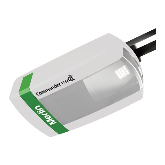 MERLIN COMMANDER MYQ MT110MYQ INSTALLATION AND OPERATING INSTRUCTIONS ...