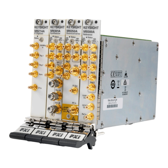 KEYSIGHT TECHNOLOGIES M9391A MANUAL Pdf Download | ManualsLib