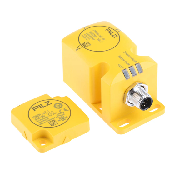 PILZ PSENCODE SERIES OPERATING INSTRUCTIONS MANUAL Pdf Download | ManualsLib