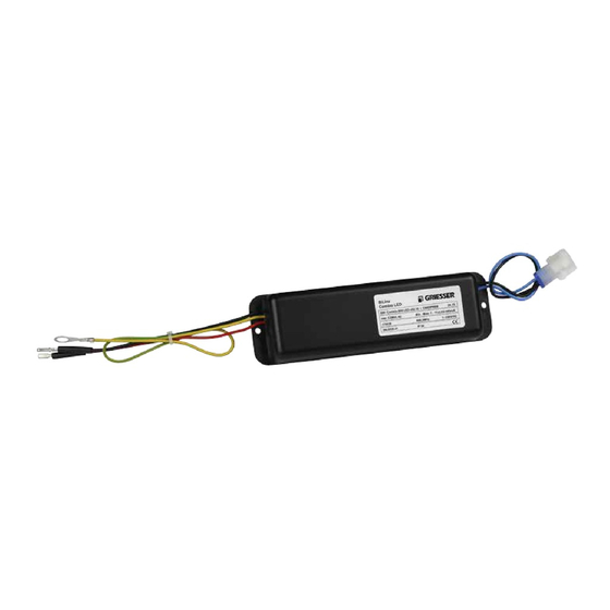 WEINOR BILINE COMBIO-868 LED ASSEMBLY AND INSTALLATION INSTRUCTIONS ...