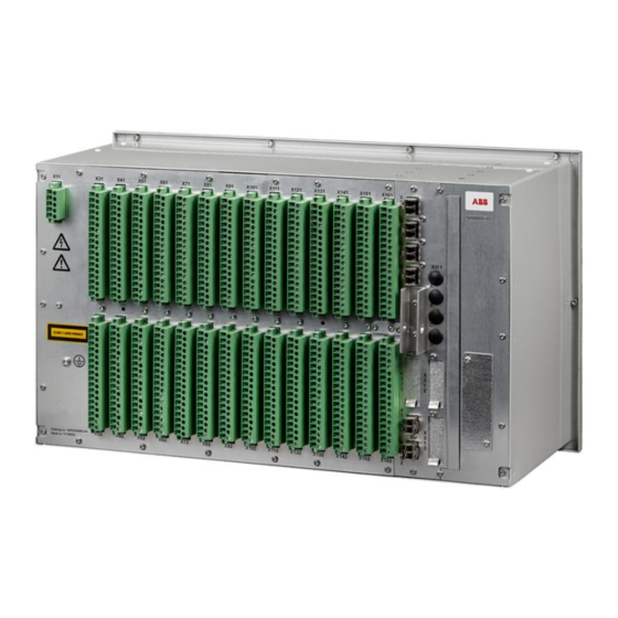 ABB RELION SAM600-IO OPERATION MANUAL Pdf Download | ManualsLib
