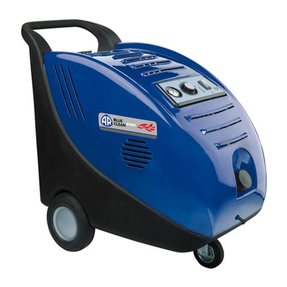 AR BLUE CLEAN 6630 USE AND MAINTENANCE HANDBOOK Pdf Download | ManualsLib