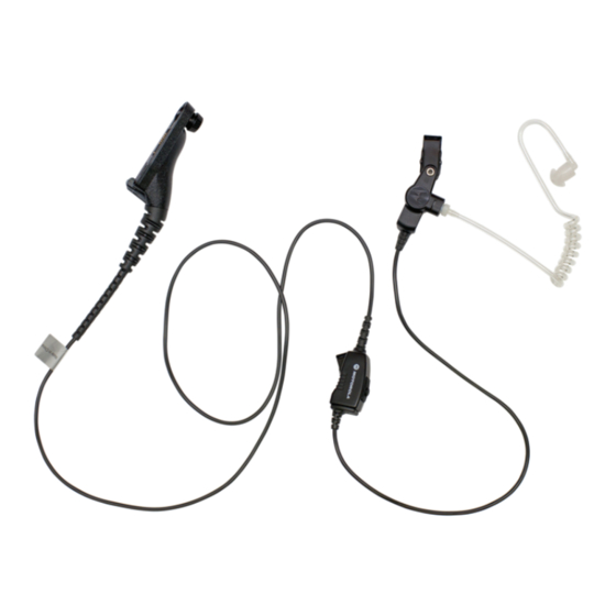 MOTOROLA NNTN8459 MANUAL Pdf Download | ManualsLib