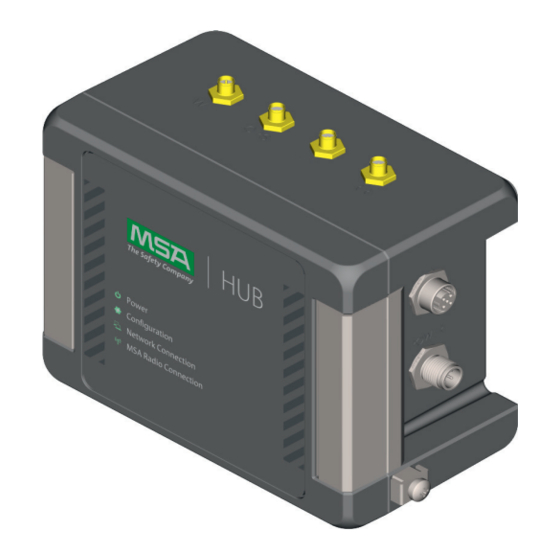 MSA HUB FIRESERVICE QUICK START MANUAL Pdf Download | ManualsLib