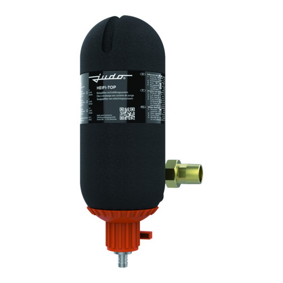 JUDO JHF-T INSTALLATION AND OPERATING INSTRUCTIONS MANUAL Pdf Download ...