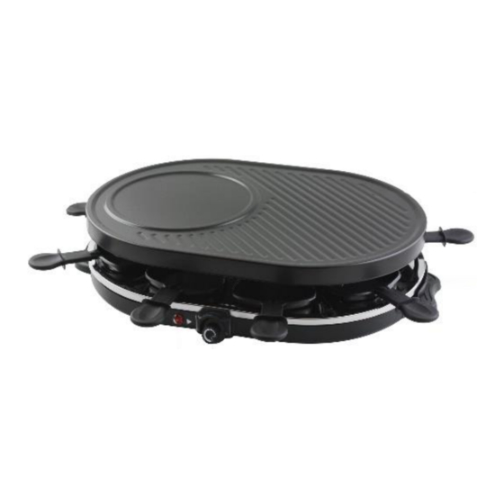NEMA RACLETTE GRILL 1200W INSTRUCTIONS FOR USE MANUAL Pdf Download ...
