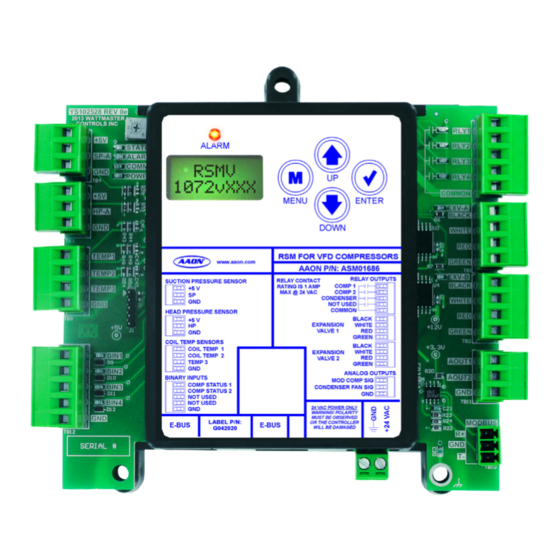 AAON RSMV ASM01686 TECHNICAL MANUAL Pdf Download | ManualsLib