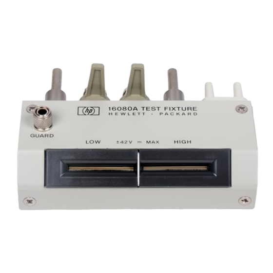 HP 16080A OPERATING NOTE Pdf Download | ManualsLib