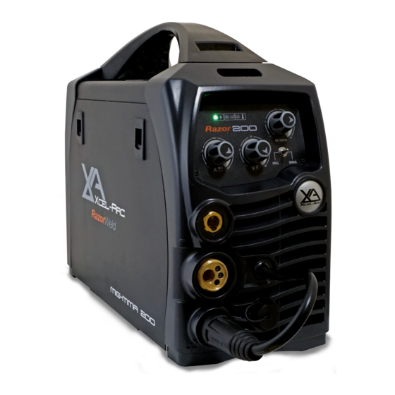 XCEL-ARC RAZORWELD MIG200 OPERATING MANUAL Pdf Download | ManualsLib