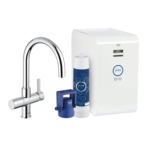 GROHE BLUE CHILLED & SPARKLING MANUAL Pdf Download | ManualsLib