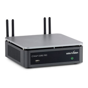 WOLFVISION CYNAP CORE PRO QUICK START MANUAL Pdf Download | ManualsLib