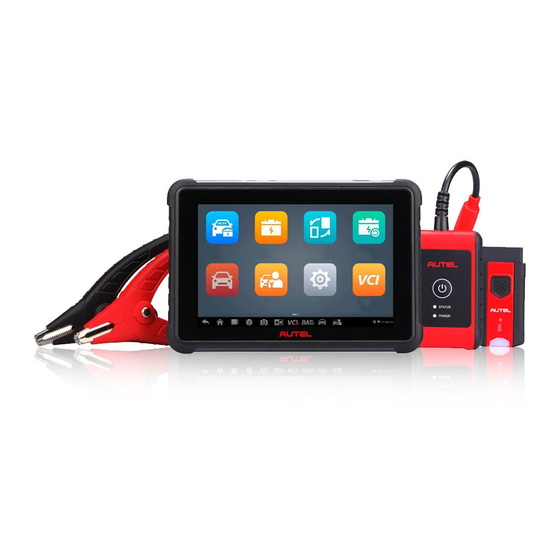 AUTEL MAXIBAS BT609 QUICK START MANUAL Pdf Download | ManualsLib