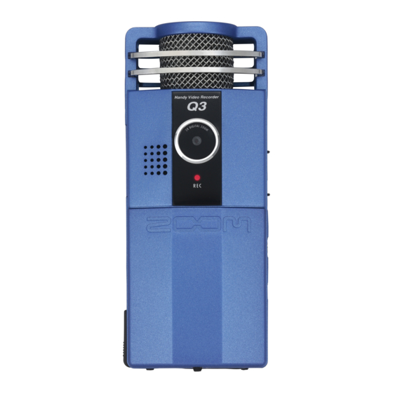 ZOOM Q3 INSTRUCTIONS Pdf Download | ManualsLib