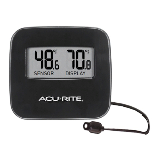 ACURITE 02067 INSTRUCTION MANUAL Pdf Download | ManualsLib