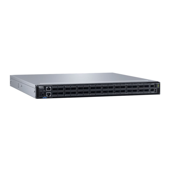 DELL EMC POWERSWITCH Z9100–ON INSTALLATION MANUAL Pdf Download | ManualsLib