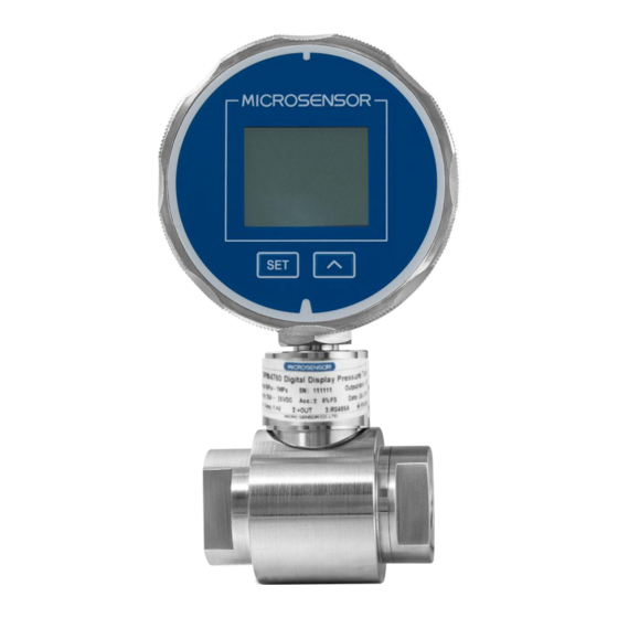 MICROSENSOR MPM OPERATION MANUAL Pdf Download | ManualsLib