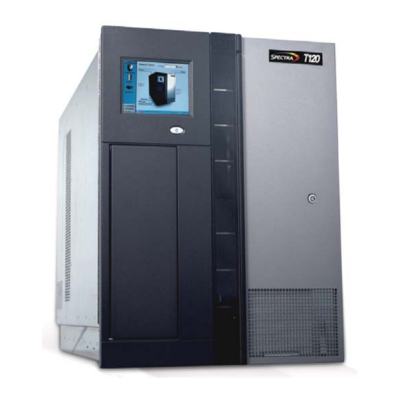 SPECTRA LOGIC T120 LIBRARY INSTRUCTIONS MANUAL Pdf Download | ManualsLib