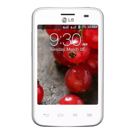 LG -E435 QUICK START MANUAL Pdf Download | ManualsLib