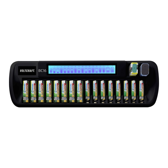 VOLTCRAFT BC16 OPERATING INSTRUCTIONS MANUAL Pdf Download | ManualsLib