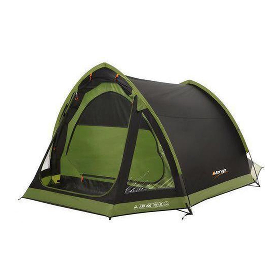 VANGO ARK 200 PITCHING INSTRUCTIONS Pdf Download | ManualsLib