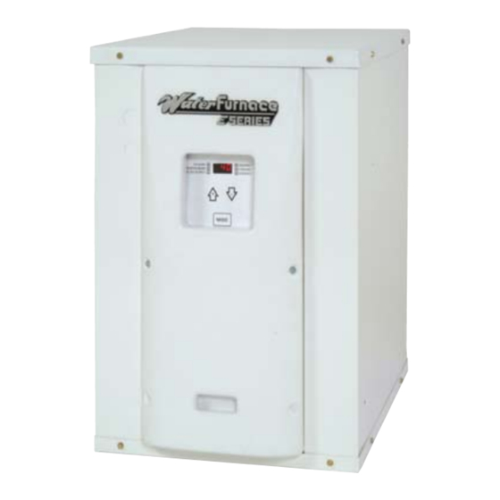 WATERFURNACE E SERIES INSTALLATION MANUAL Pdf Download | ManualsLib