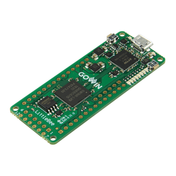 GOWIN LITTLEBEE SERIES PROGRAMMING AND CONFIGURATION MANUAL Pdf Download | ManualsLib