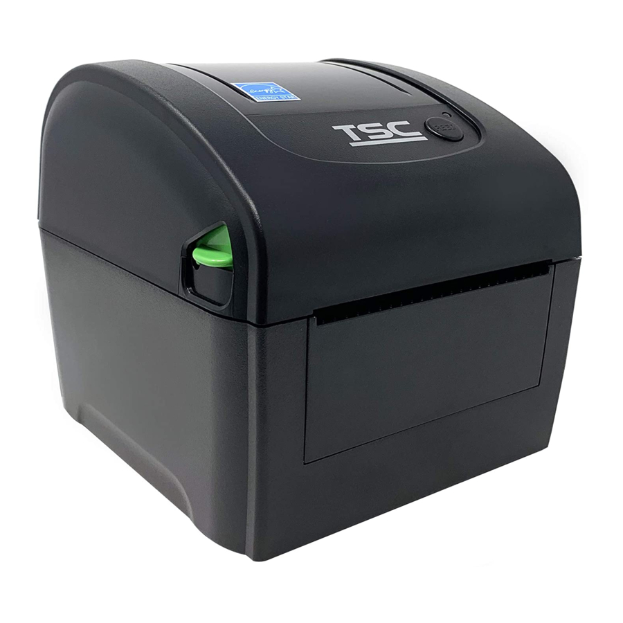 TSC DA210 Series, DA210, DA310, DA220, DA320, DA220HC, DA320HC Manual ...