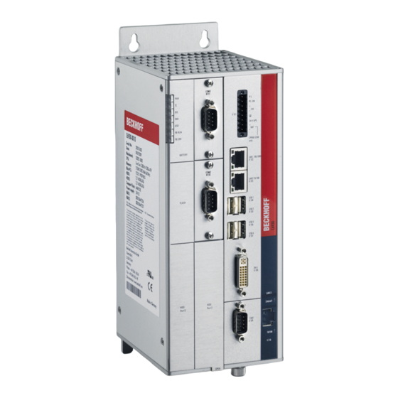 BECKHOFF C6930 MANUAL Pdf Download | ManualsLib