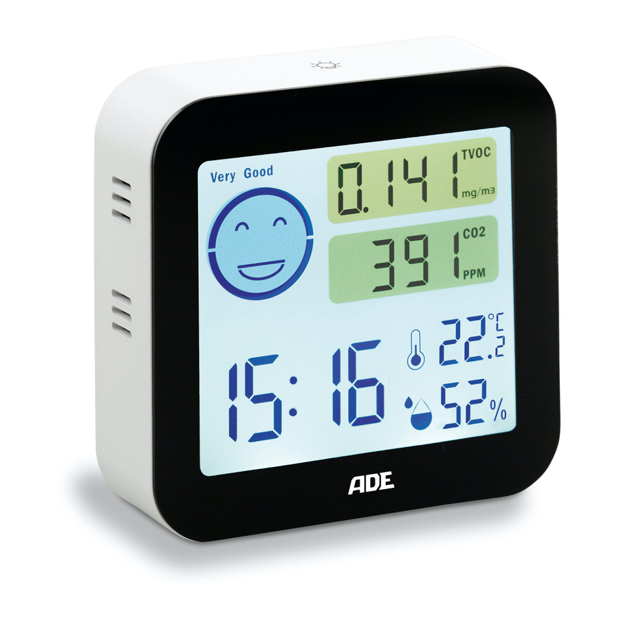 ADE WS 1908 OPERATING MANUAL Pdf Download | ManualsLib