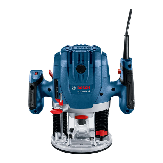 BOSCH PROFESSIONAL GOF 130 ORIGINAL INSTRUCTIONS MANUAL Pdf Download ...