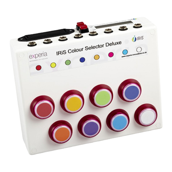 EXPERIA IRIS COLOUR SELECTOR DELUXE INSTRUCTION MANUAL Pdf Download ...