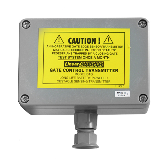 LINEAR DELTA-3 DTG INSTALLATION INSTRUCTIONS Pdf Download | ManualsLib