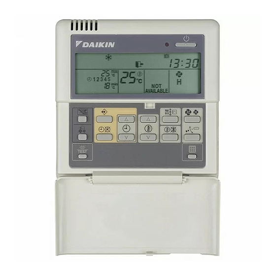 DAIKIN BRC301B61 OPERATION MANUAL Pdf Download | ManualsLib