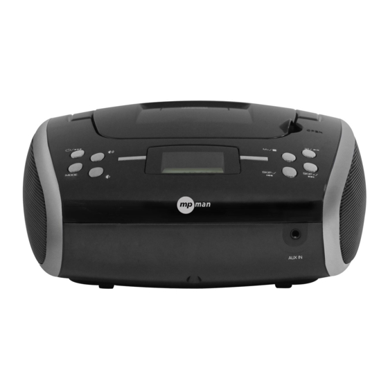 MPMAN CSD135PLL INSTRUCTION MANUAL Pdf Download | ManualsLib