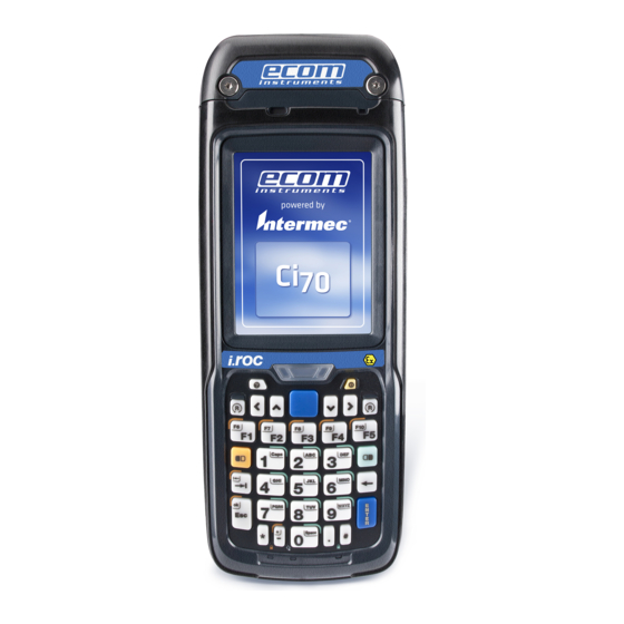 ECOM I.ROC CI70 -EX SAFETY INSTRUCTIONS Pdf Download | ManualsLib