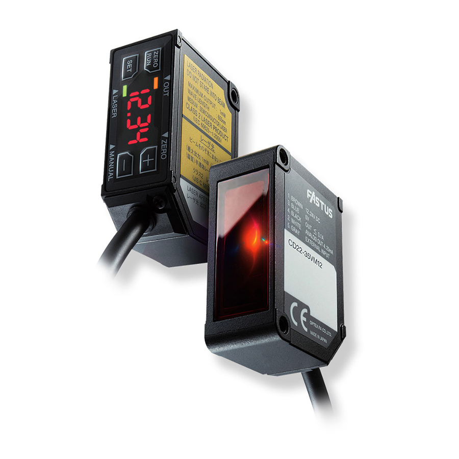 FASTUS CD22 SERIES INSTRUCTION MANUAL Pdf Download | ManualsLib