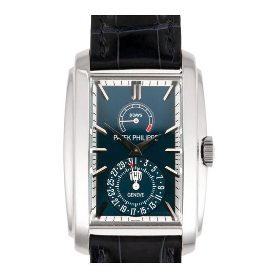 PATEK PHILIPPE CALIBER 28-20 REC 8J PS IRM C J MANUAL Pdf Download ...