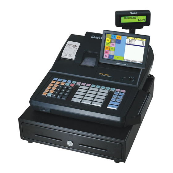 SAM4S SPS-520 BASIC OPERATIONS Pdf Download | ManualsLib